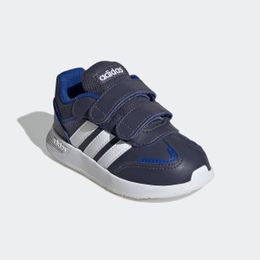 Jungen Klettschuh "TENSAUR SWITCH KIDS", adidas Sportswear, Gr. 25, blau, Synthetik, Textil, Schuhe, f&uuml;r Kinder