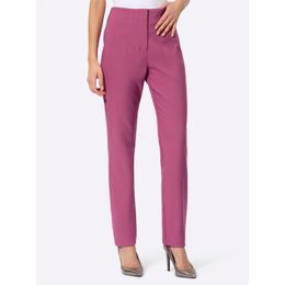 Heine Damen Webhose, Rosa, Gr. 40, R&ouml;hrenhosen, Material: Polyester