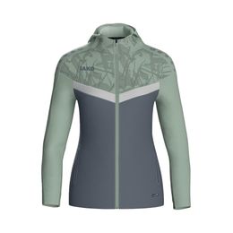 Jako Sportjacke Herren Größe L grau / oliv / mint