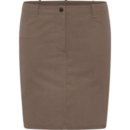 Jack Wolfskin Tihama Skort Damen Rock dunkelbraun 40 - Damenhosen, -röcke & -kleider