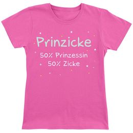Spr&uuml;che Kids - Prinzicke T-Shirt pink in 104 FOTL Kids Iconic 150 T 61-023-0 (NE104)