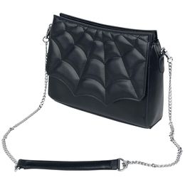 Banned Alternative Mabris Shoulder Bag Handtasche schwarz silberfarben BG34216