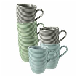 Seltmann Weiden Kaffeebecher Beat Color Glaze 350 ml 6er Set