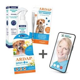 Ardap Dr. Fressnapf Floh- und Zeckenschutz-Paket f&uuml;r Hunde M