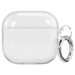 hama 00108481 Schutzh&uuml;lle Always Clear f&uuml;r Ladecase Apple AirPods 4, durchsichtig