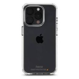 hama 00138115 Handyh&uuml;lle Extreme Protect f&uuml;r Apple iPhone 15 Pro, durchsichtig