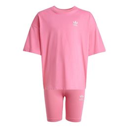 adidas originals Set 'Cycling Shorts and Tee Set' boy Pink size 122