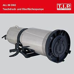 T.I.P. Subgarden 6000 AUT 4in1 Zisternenpumpe 30137, Edelstahl, 6.000 l/h, 43 m Förderhöhe, integrierte Automatik