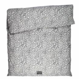 Zoeppritz Bettbezug Easy Leopard 135/40x200 grau - tahiti pearl