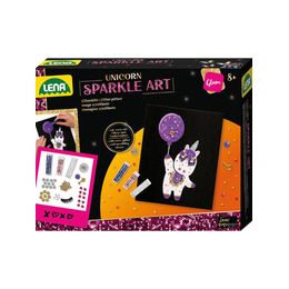 LENA Kreativset "Sparkle Art Einhorn" - ab 8 Jahren - 12% | Schulzubehoer