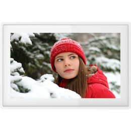 Denver Frameo PFF-1021 (Weiss) (10.10", 1280 x 800 Pixel), Digitaler Bilderrahmen, Weiss