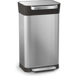 Joseph Joseph Recycling Station Titan, Abfalleimer, Silber