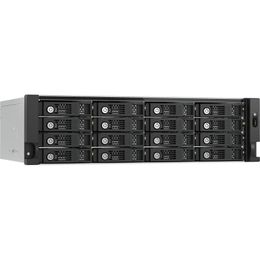 QNAP TL-R1600PES-RP EXPANS.ENCLOSURE, NAS, Schwarz, Grau