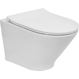 ROCA, Toilette + Bidet, WC Gap Round Compact Schüssel zum Aufhängen (A34H0N3000)
