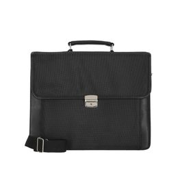 d&n D&N Basic Line - Aktentasche 41 cm Nylon (schwarz) in schwarz | Gr.: onesize
