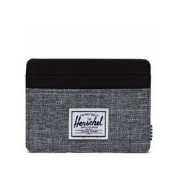HERSCHEL Charlie - Kreditkartenetui 4cc 10 cm RFID (ash rose) in raven crosshatch | Gr.: onesize