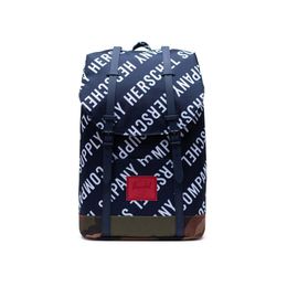 HERSCHEL Retreat 19.5 - Rucksack 15" 43 cm (fiery red night camo) in roll call peacoat woodland camo | Gr.: onesize