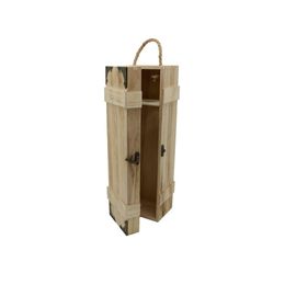 UNUS Weinkiste aus Holz rustikal in Braun | Gr.: onesize
