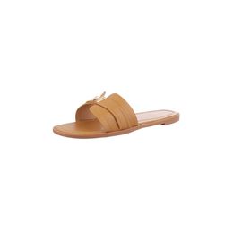 Ital-Design Pantolette Damen Größe 39 camel