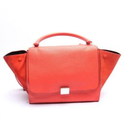 Céline Céline Handtasche Damen Größe One Size Second Hand orangerot