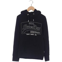 Superdry Kapuzenpullover Damen Größe XS Second Hand schwarz