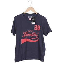 Superdry T-Shirt Damen Größe XL Second Hand blau