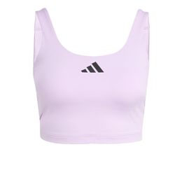 adidas Performance Sport-BH 'Power' Damen Größe 4XS flieder / schwarz