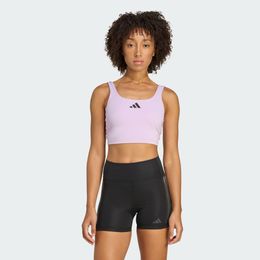 adidas Performance Sport-BH 'Power' Damen Gr&ouml;&szlig;e XL/XXL flieder / schwarz