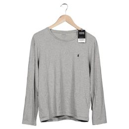 Polo Ralph Lauren Langarmshirt Herren Größe L Second Hand grau