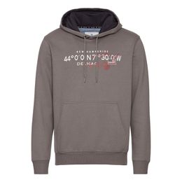 Delmao Sweatshirt male Grey size XL