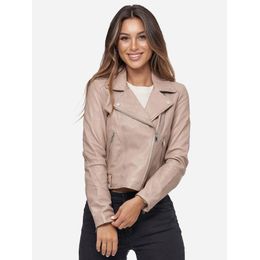 Tazzio Between-Season Jacket 'F507' female Beige size XXL