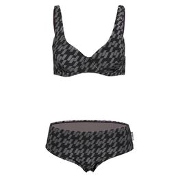 BECO the world of aquasports Bikini 'Pepita' Damen Größe XXXL schwarz