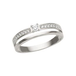 Firetti Ring Damen Größe 56/57 transparent / weiß