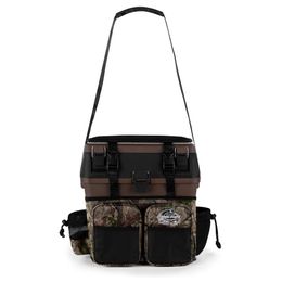 Normani Rucksack 'Bilbao' Damen Gr&ouml;&szlig;e XS/XL braun / hellbraun / gr&uuml;n / schwarz