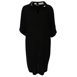 SEEYOU BY BIGGI M. Kleid Damen Größe 36 schwarz / offwhite Winterkleid