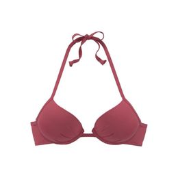 s.Oliver s.Oliver Beachwear Push-Up-Bikini-Top &raquo;Rome&laquo; Damen Gr&ouml;&szlig;e 80 rostrot