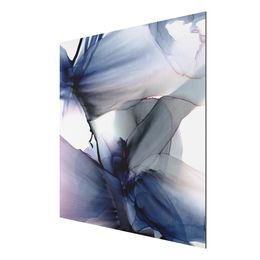 Bilderwelten Alu-Dibond Outdoor Bild Violett im Fluss