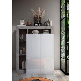 Inosign Schuhschrank &raquo;Hamburg, Breite 108 cm&laquo; H&ouml;he 138 cm wei&szlig;