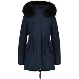 alife and kickin ALIFE & KICKIN Winterjacke »Damen KierseyAK A« Kurzer Mantel mit weichem Teddy-Innenfutter und abnehmbarer Kapuze marine M M Modischer Damenparka...