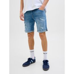 Jack & Jones JACK & JONES Shorts »JJIRICK JJFOX SHORTS CB 310 SN« im Four-Pocket Style Blue Denim Pack:AM 319 W. BREAKS M - N-Gr N-Gr M Jeans Shorts von Jack &...