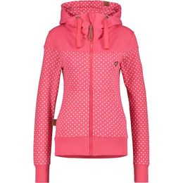 ALIFE & KICKIN Kapuzensweatjacke »Damen PalinaAK B« fuchsia XL XL PalinaAK die neue sportive Damensweatjacke von alife and kickin