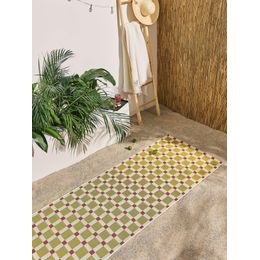 benuta Pop In- & Outdoor-Läufer Jovis Orange 80x250 cm - Teppich für Balkon, Terrasse & Garten