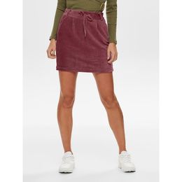 Only Cordrock »ONLPOPTRASH CORDEROY SKIRT PNT« Tawny Port M (38) M (38) Cord Minirock von Only