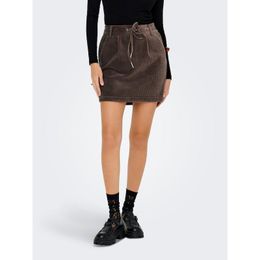 Only Cordrock »ONLPOPTRASH CORDEROY SKIRT PNT« Shopping Bag L (40) L (40) Cord Minirock von Only