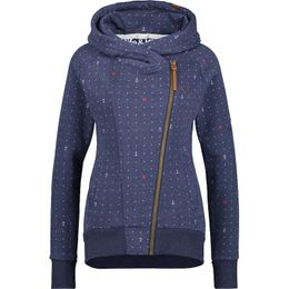 alife and kickin ALIFE & KICKIN Kapuzensweatjacke »Damen SnakecharmerAK B« marine melange L L Außen cool, innen hot! Die Kapuzensweatjacke SnakecharmerAK Bvon Alife...