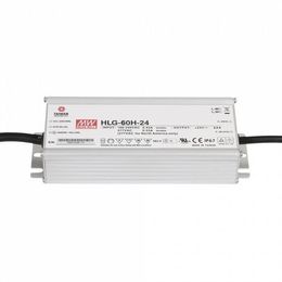 MEANWELL LED Power Supply 60 W/24 VDC - MEAN WELL HLG-60H-24