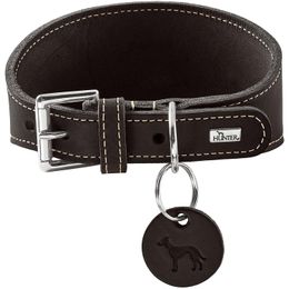 Hunter Windhundhalsband Aalborg schwarz / 32