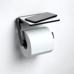 KEUCO Plan Black Selection Papierrollenhalter, 14973370000,