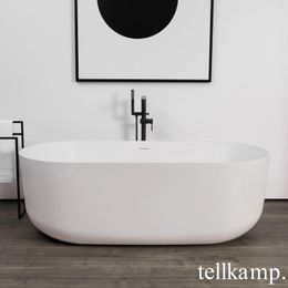 Tellkamp Bella freistehende Oval-Badewanne, 0100-261-00-A/WMWM,