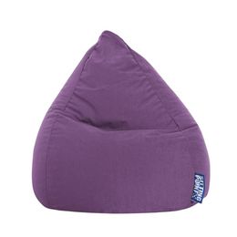 Pharao24.de Microfaser Sitzsack in Lila modern